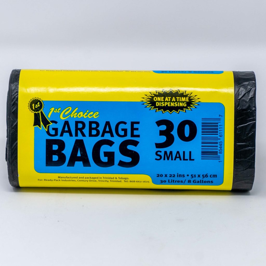 1st Ch Garbage Bags Small 30ct – CK Greaves & Company Limited